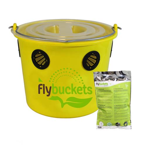 FLYBUCKET Cubo atrapamoscas completo | Insvet | Instrumental ...
